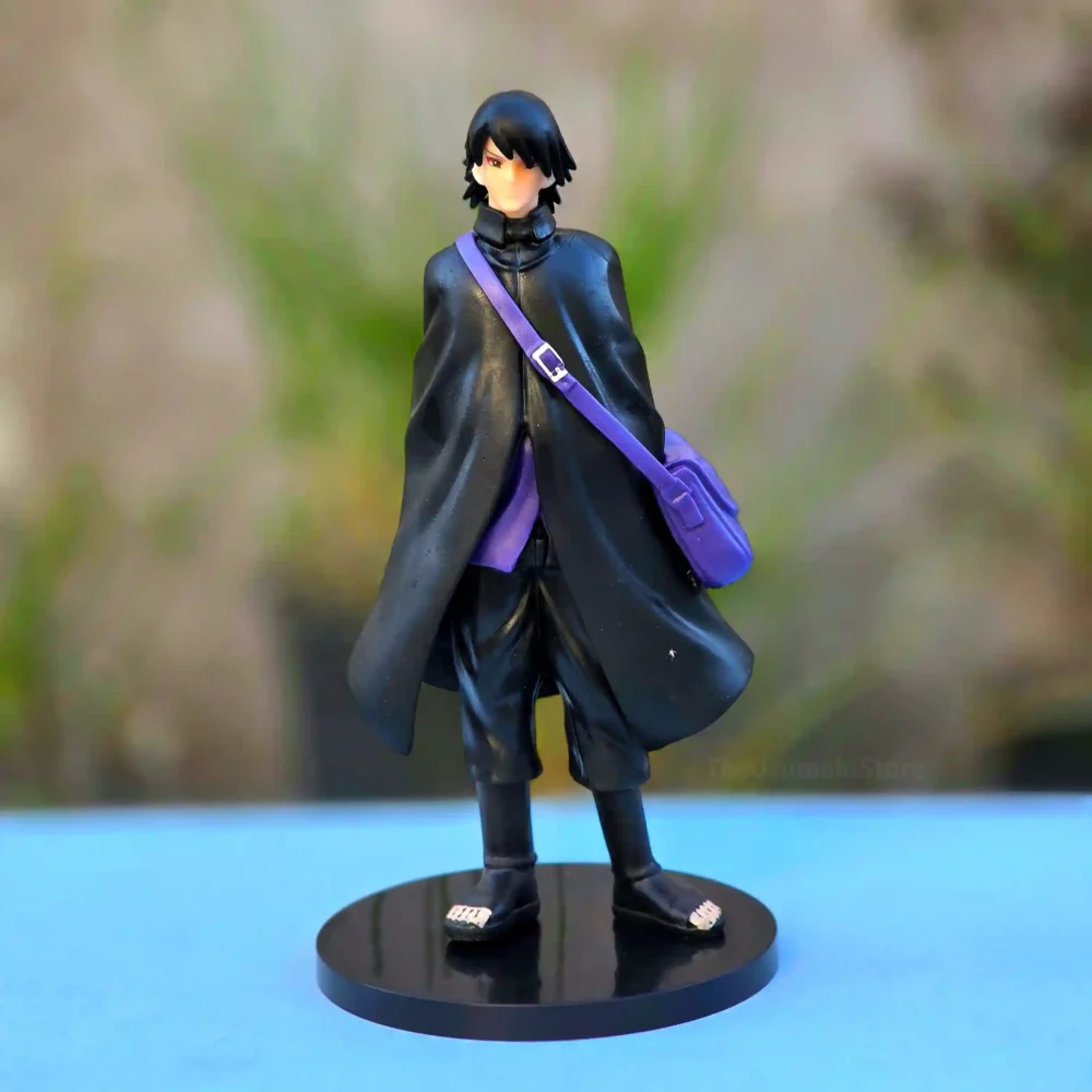 Sasuke Uchiha Black Robe Purple Bag Action Figure 18cm (Naruto) – The ...