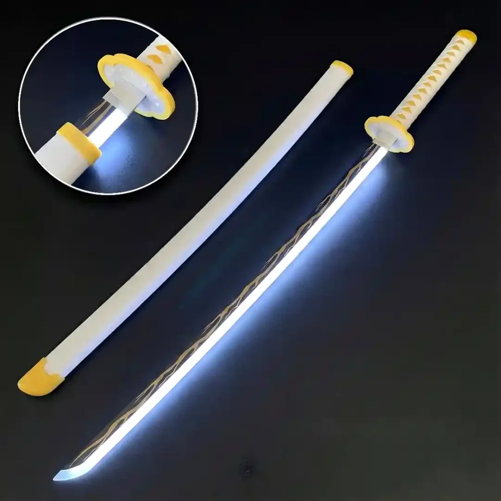 Zenitsu Led Wooden Katana 104cm (Demon Slayer) – The Uzumaki Store
