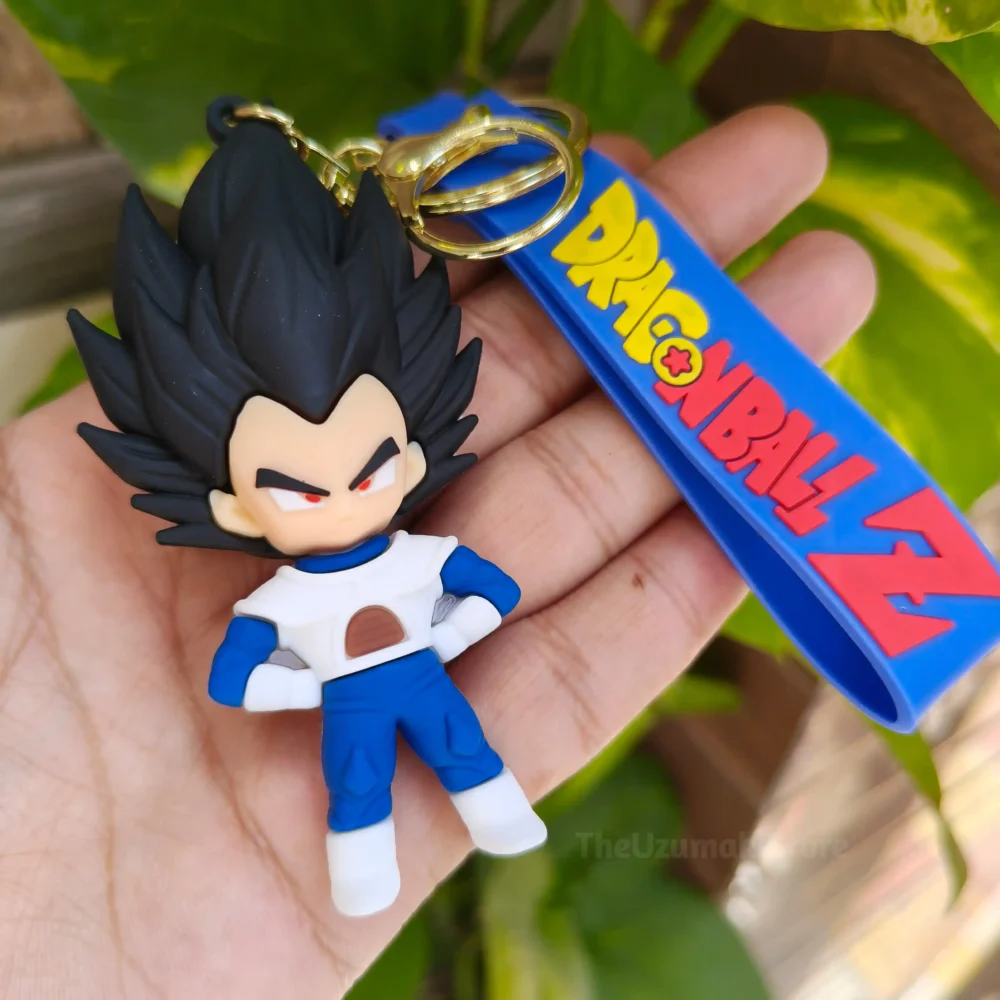Vegeta Soft Silicone 3D Keychain (Dragon Ball Z) – The Uzumaki Store